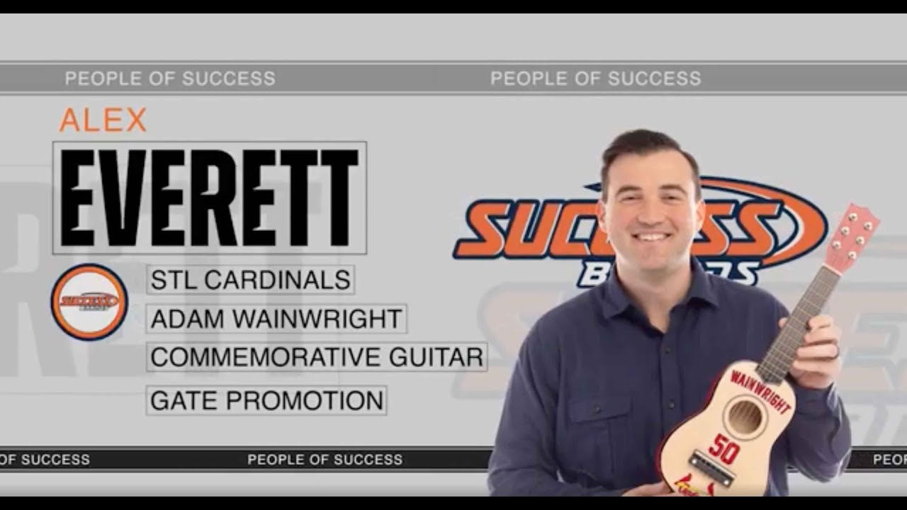 Success Brands, Adam Wainwright Guitar Gate Promotion, STL Cardinals ...