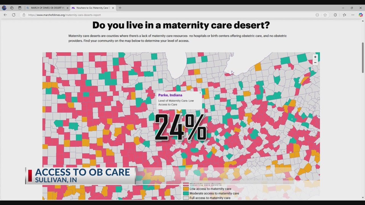 Access to care: Maternity and OB deserts - YouTube