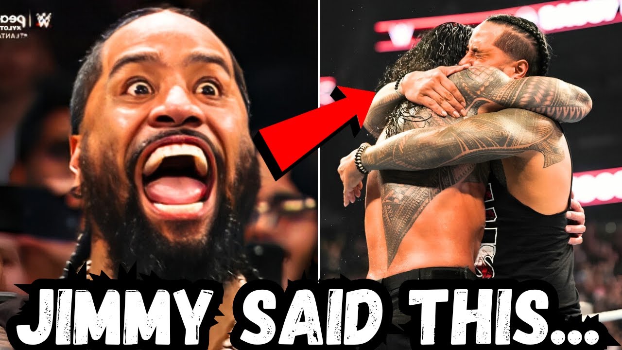 Jimmy Uso Breaks SILENCE After His WWE Return and REUNION with Roman ...