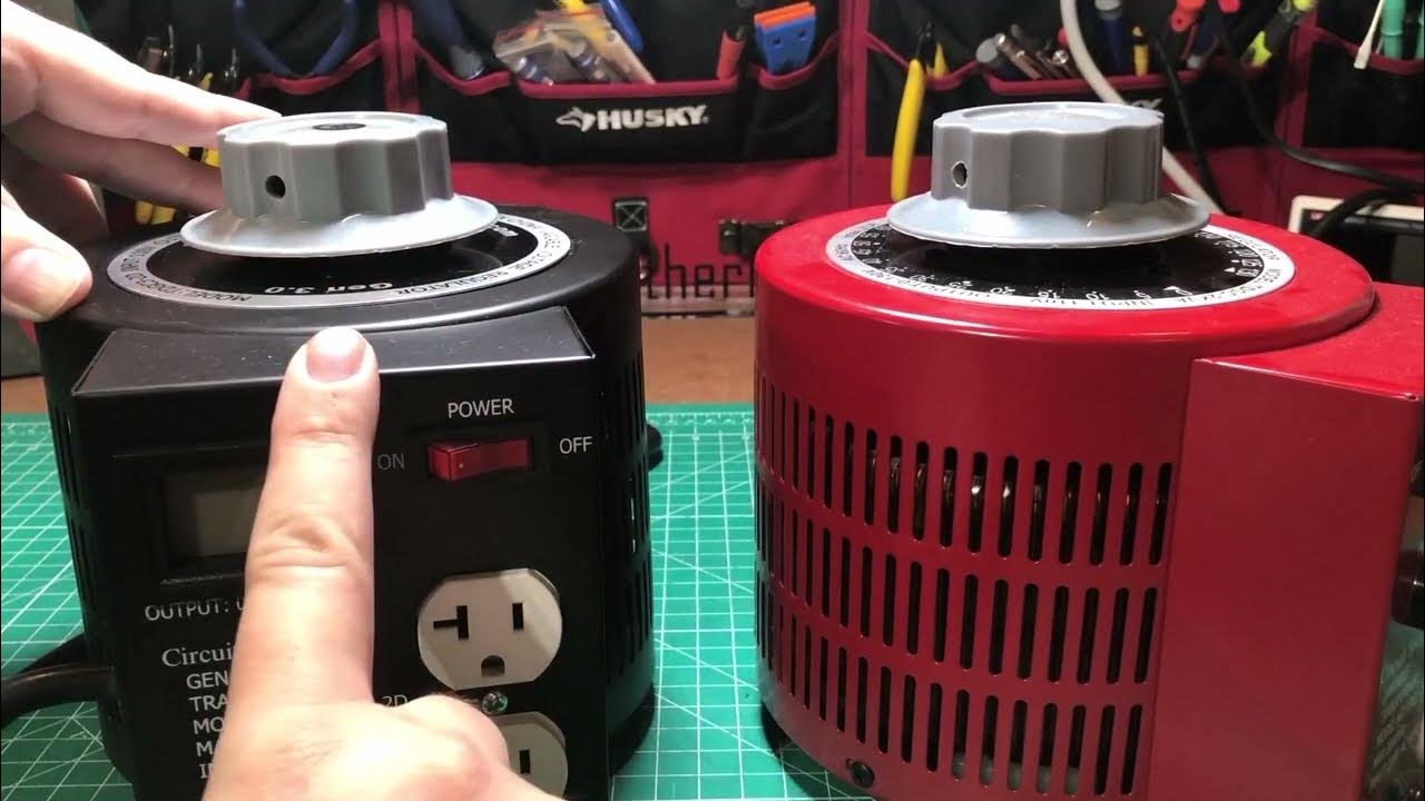 Circuit Specialists TDGC3-2D Gen 3 20A Variable Transformer - YouTube
