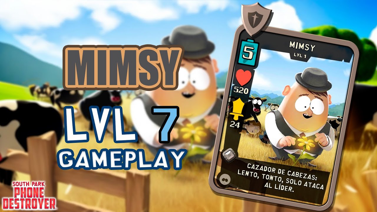 MIMSY CRUSH Mimsy lvl 7 Gameplay | South Park Phone Destroyer - YouTube