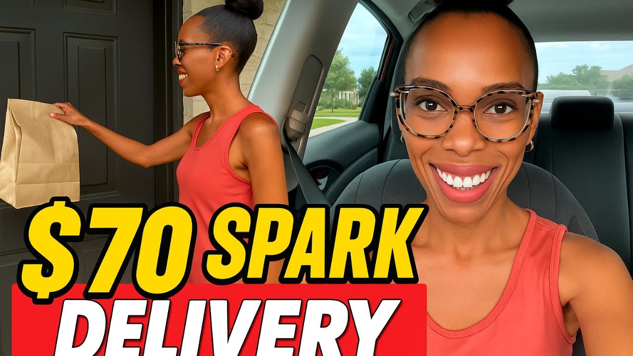 $70 Spark Delivery?! Then It Started Raining & We Went to the Wrong ...