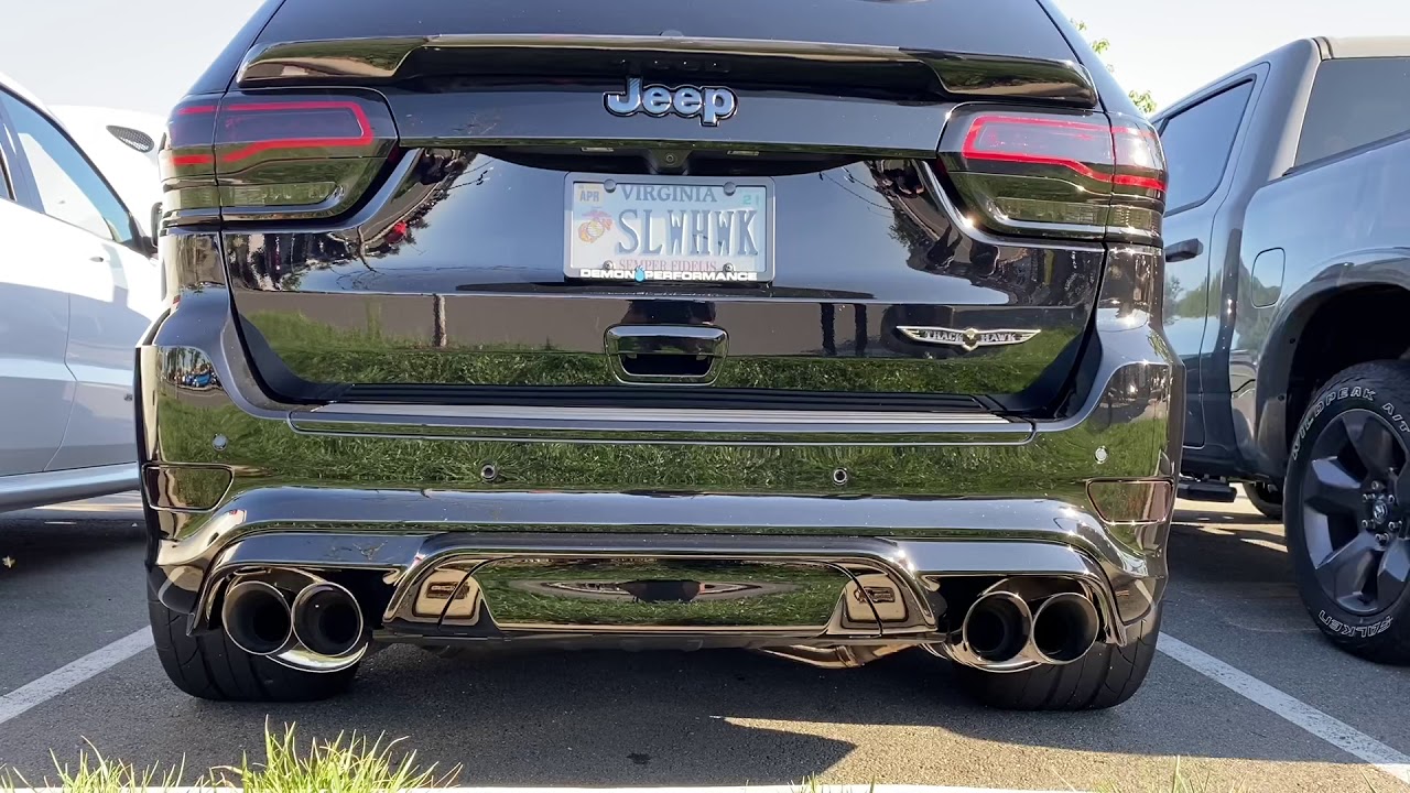 SRTNINJAUSA 1000+HP JEEP TRACKHAWK COMPILATION!! LOUD CAMMED STARTS ...