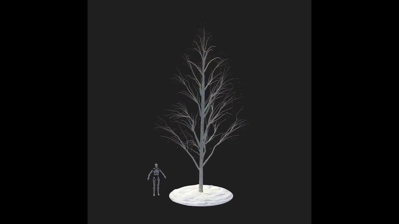 Birch Winter V6 Gamedev 3dmodeling Unity Unityassetstore Unityasset Speedtree Youtube