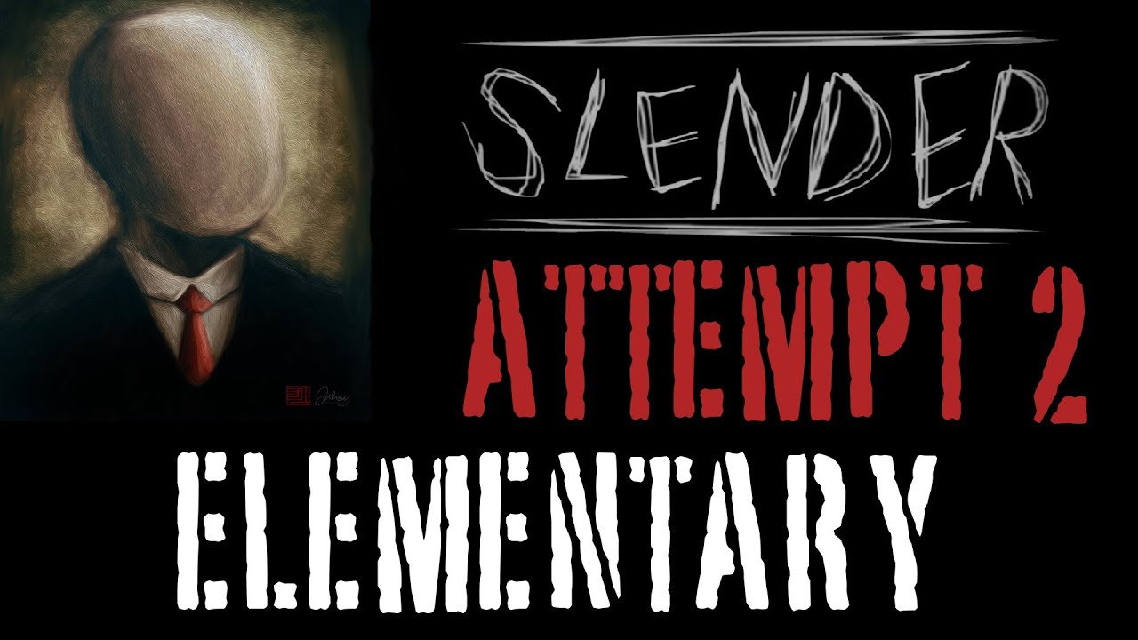 SLENDER: Elementary Gameplay - Attempt #2 [SLENDY = DOUCHE] - YouTube