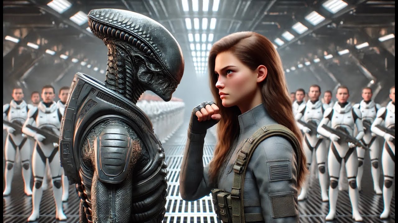 Alien Commander Tried to Slap the Human Cadet—She Snapped His Spine ...