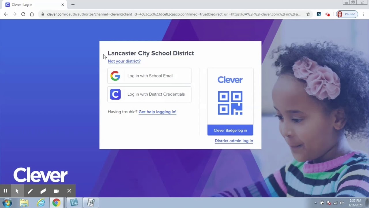 How to login to Clever from a Computer (for ST Math, Lexia, etc.) - YouTube