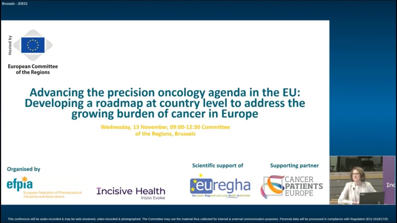 Advancing the precision oncology agenda in the EU - YouTube