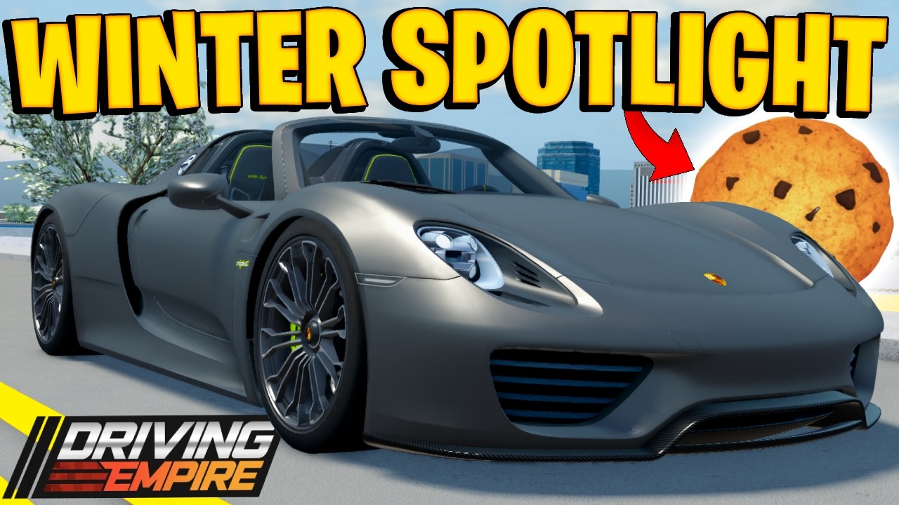 New Roblox Winter Spotlight Event In Driving Empire! (COOKIE LOCATIONS ...