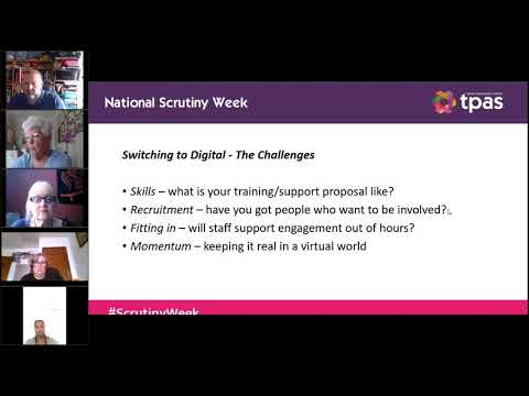 #ScrutinyWeek Catch up - Digital Scrutiny: Can it Work? - YouTube