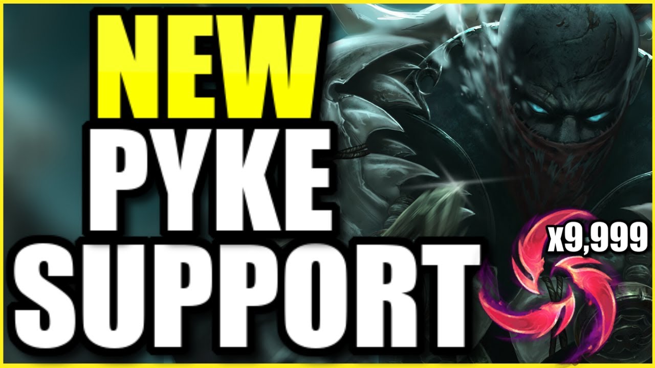 USING THE RANK 1 CHALLENGER PYKE'S BUILD... AS SUPPORT!? (HAIL OF ...