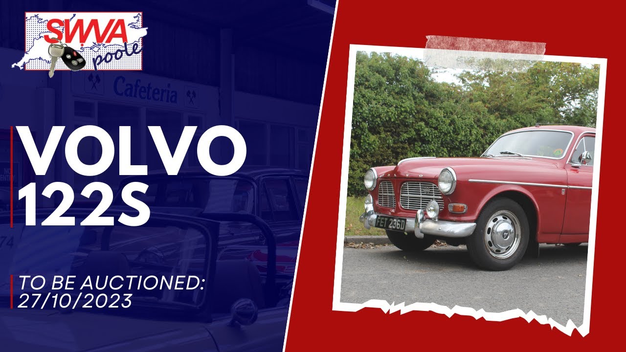 Lot 34 - Volvo 122S 1966 | SWVA 27th October 2023 Autumn Classic Car ...