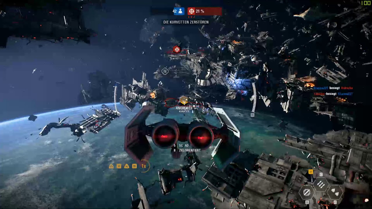 Star Wars Battlefront II - Battle of Endor - YouTube