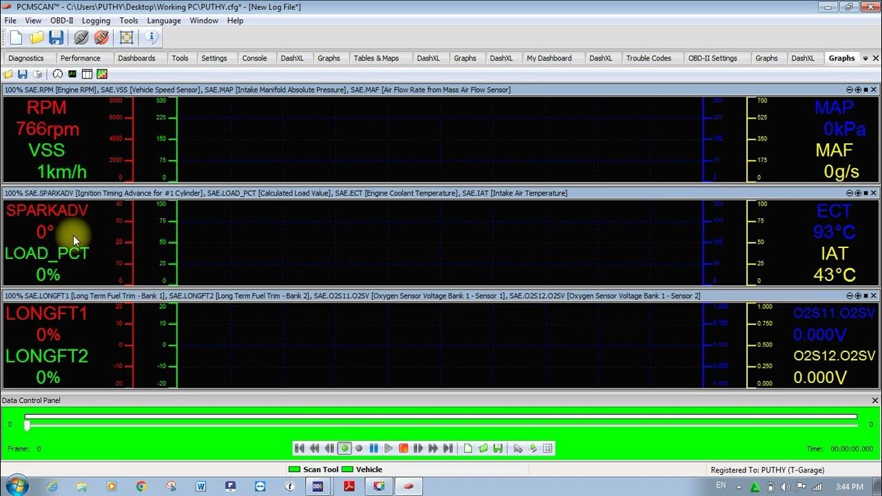 របៀបប្រើប្រាស់កម្មវិធី ស្កែនឡាន PCM Scan - YouTube