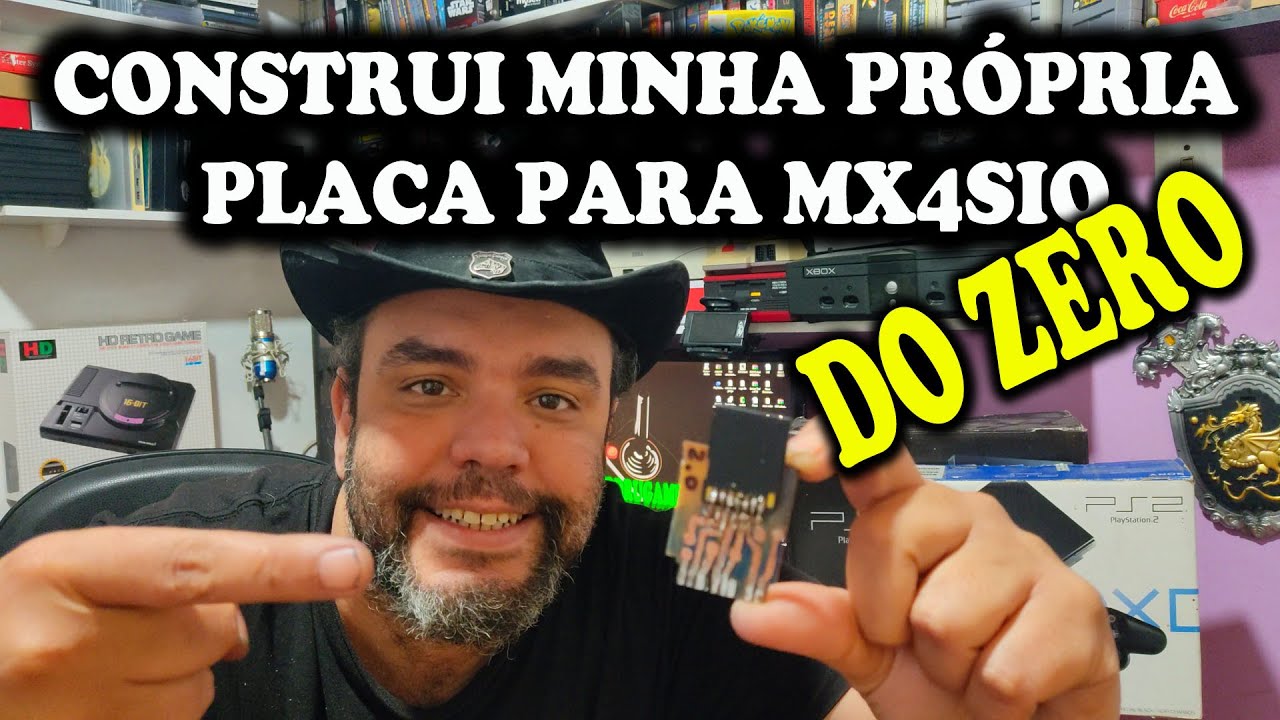 MX4SIO - Fiz DO ZERO uma placa de memory card para usar SD no PS2 - Eu ...