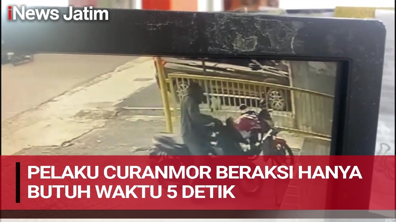 PELAKU CURANMOR BERAKSI HANYA BUTUH WAKTU 5 DETIK - YouTube