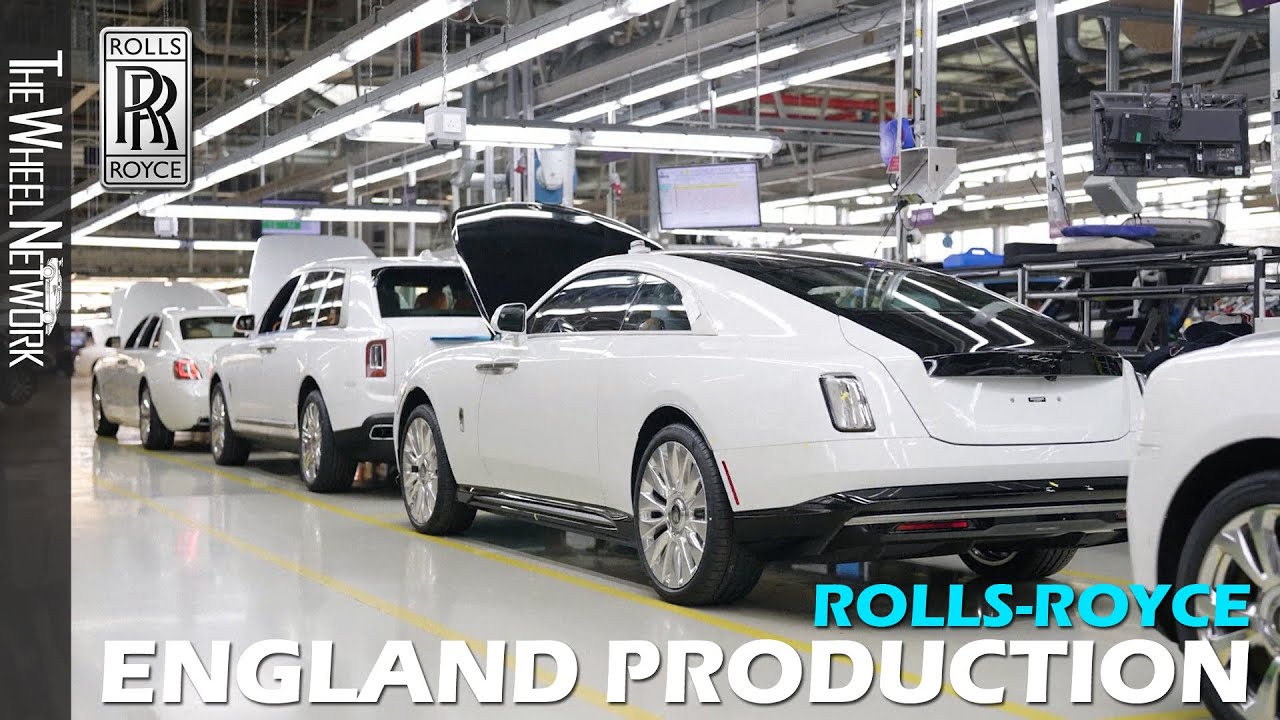 Rolls-Royce Production in England - YouTube