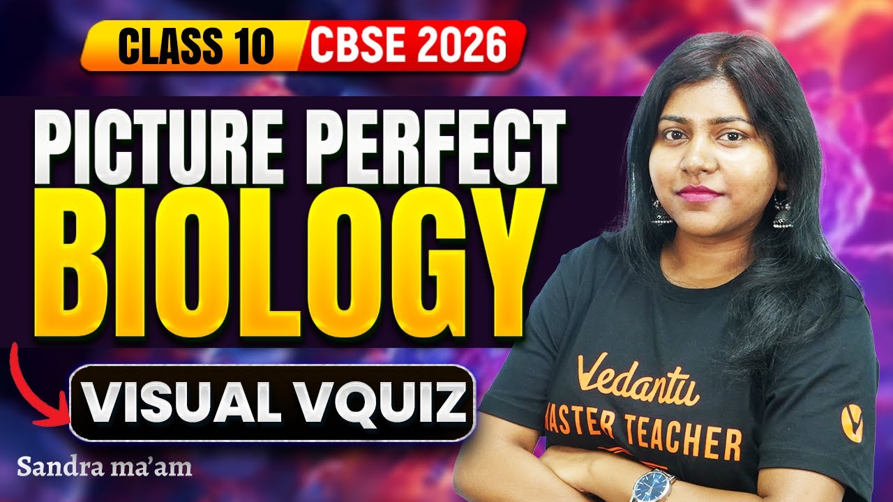 Picture Perfect Biology | Visual VQuiz | Class 10 CBSE 2026 | Sandra Ma ...
