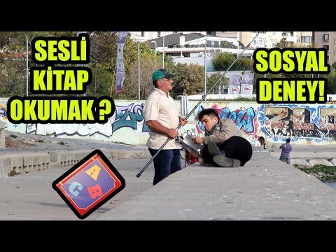 YÜKSEK SESLE KİTAP OKUMAK! (SOSYAL DENEY!)