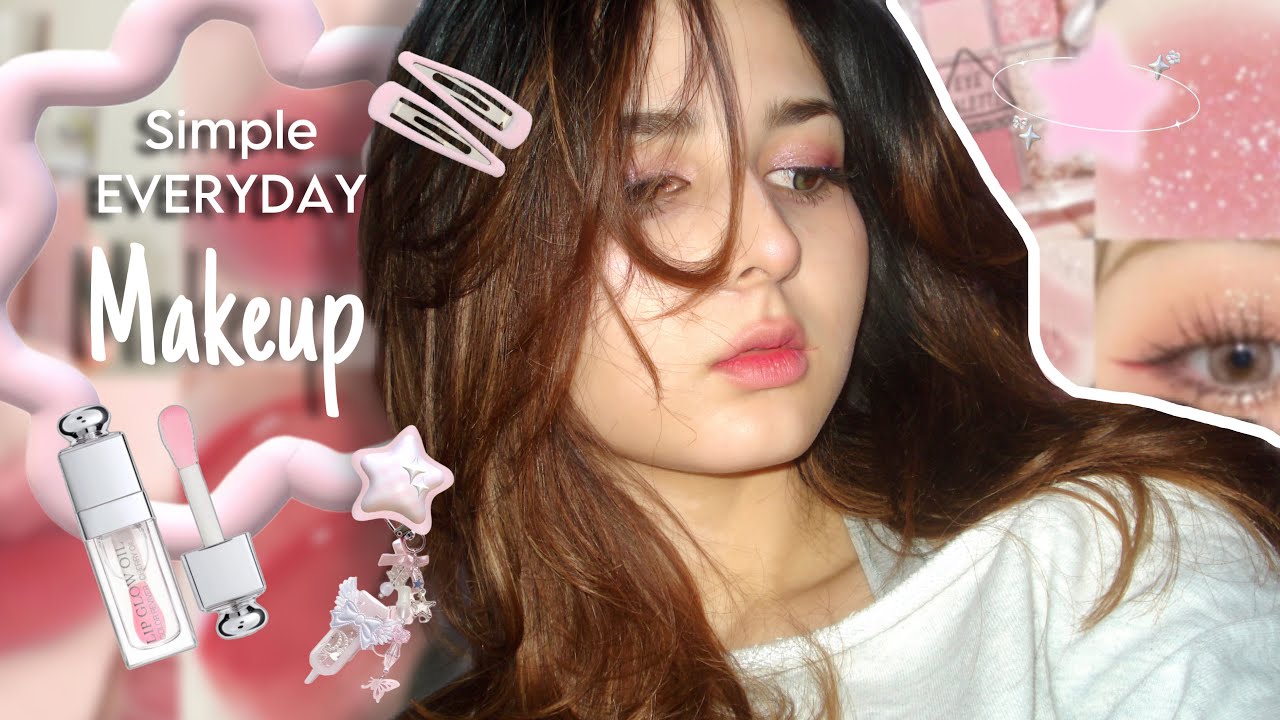 EVERYDAY MAKEUP TUTORIAL! ♡‧₊˚ - YouTube
