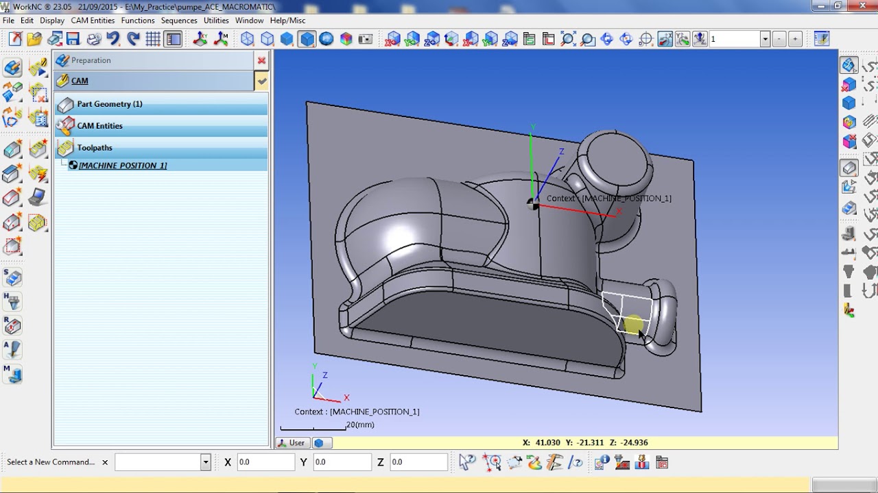 WorkNC programing trening hindi-1 - YouTube