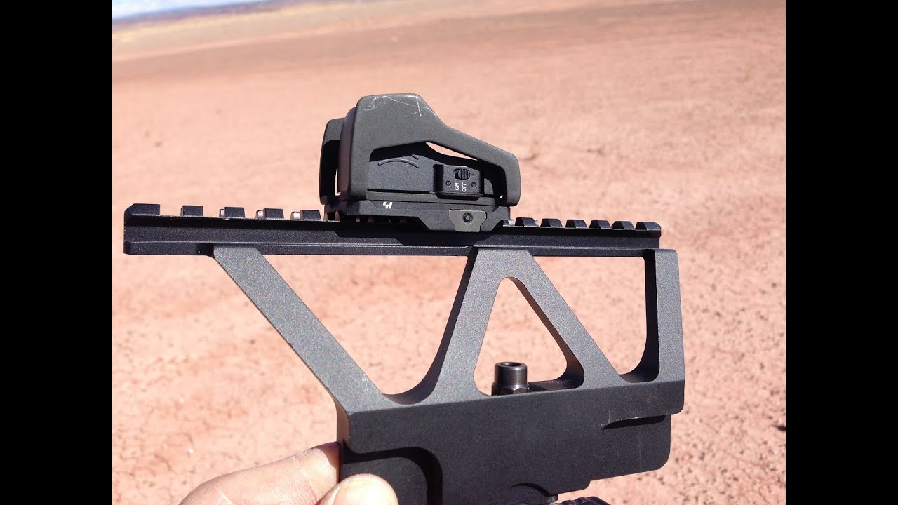 AK Side Rail Mount 1: Initial Shooting - YouTube