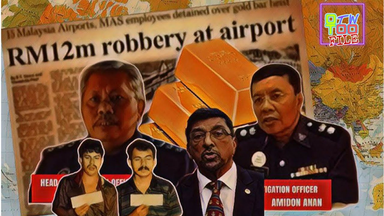 (Geng Mamak) 303 KG GOLD BAR heist from MOST SECURED PLACE in just 20 ...