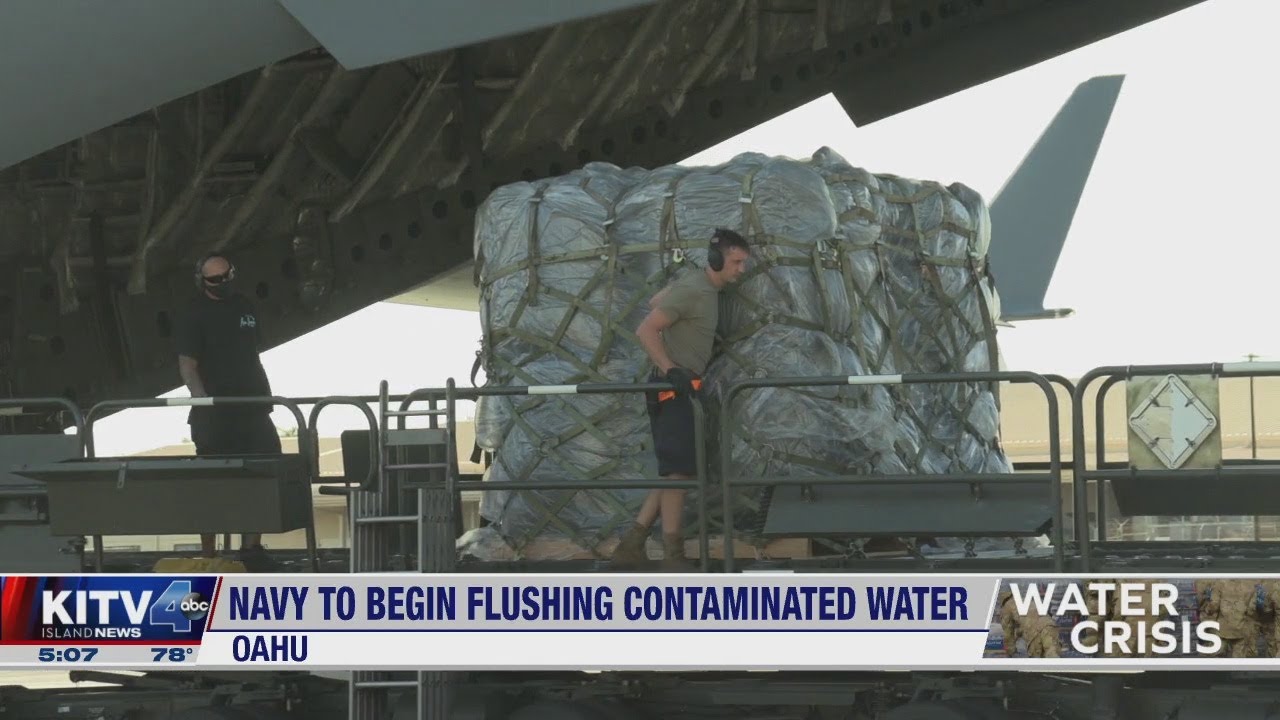 Navy to continue water cleanup using newly-arrived water filtration ...
