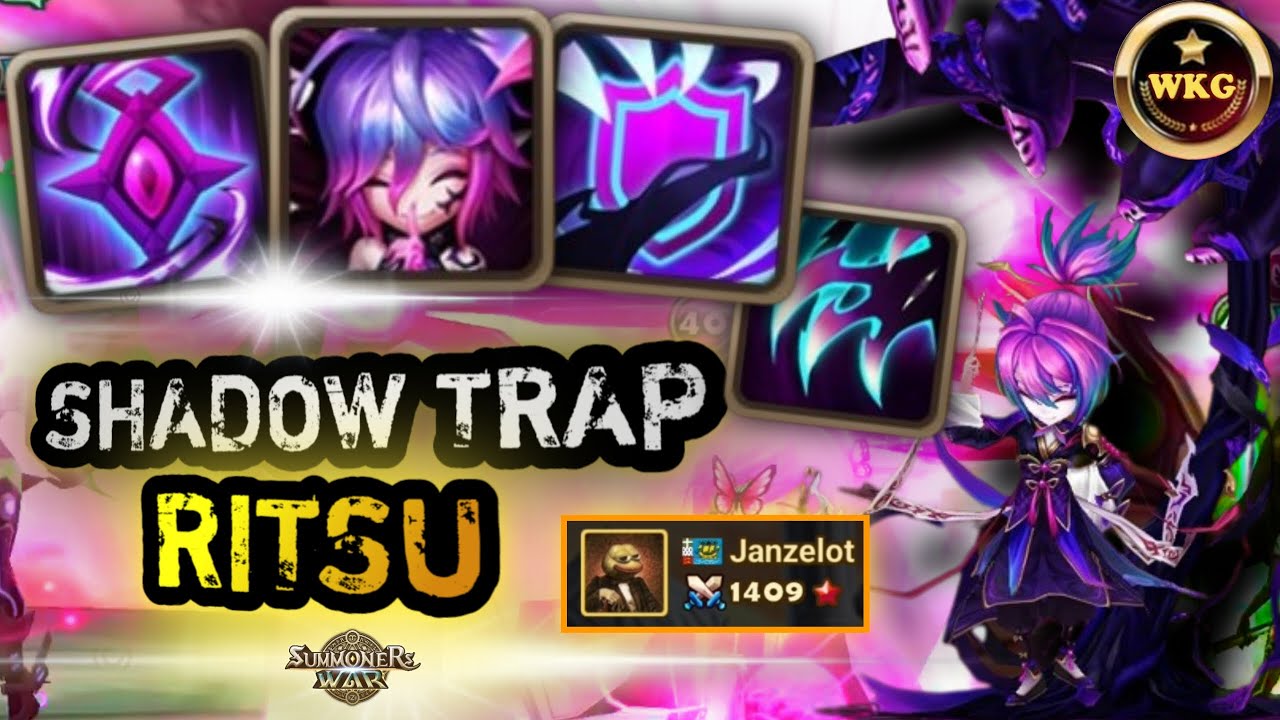 STEAL HIS OPPONENT'S TURN CONTROL THEM WITH DARK SHADOW CASTER IN SUMMONERS WAR - YouTube