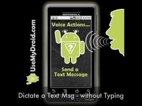 Android Voice Commands - Android Voice Actions Basics - YouTube