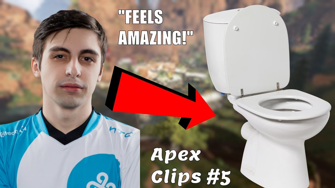 SHROUD TALKS ABOUT HIS NEW TOILET! Apex Clips #5 - YouTube