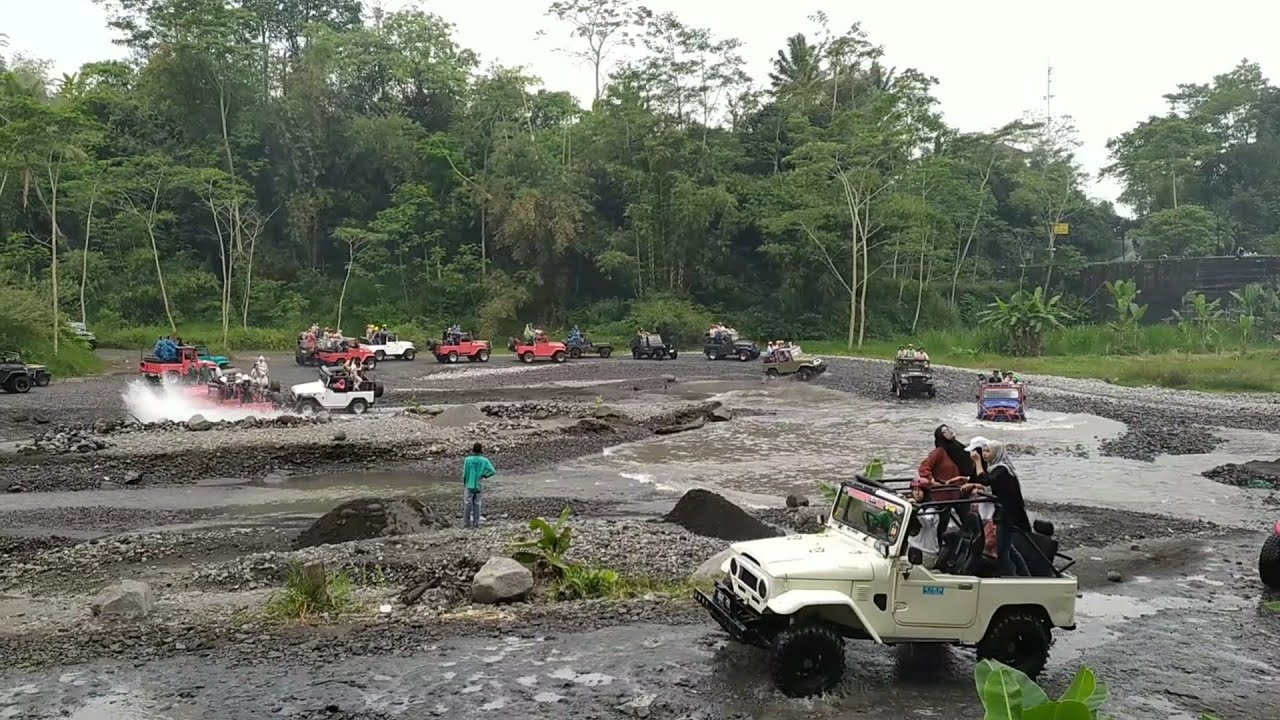 lava tour merapi kali kuning - YouTube