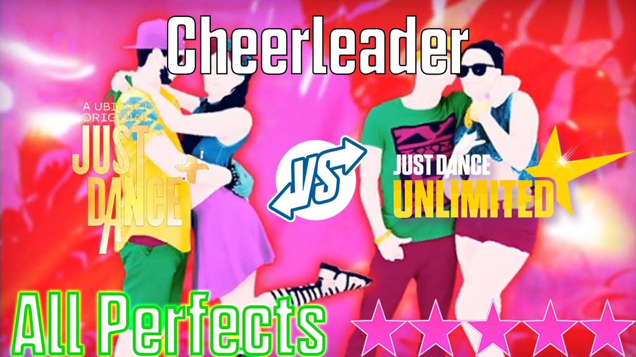 Just Dance+ vs Just Dance Unlimited The Cheerleader Score Comparison ...