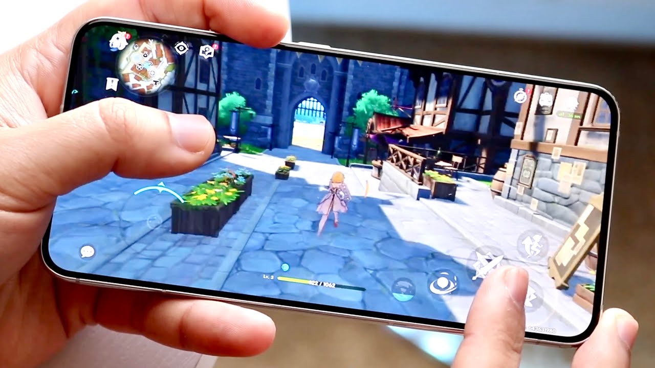 Genshin Impact On Samsung Galaxy S22+ HIGHEST GRAPHICS! (Speed Test ...