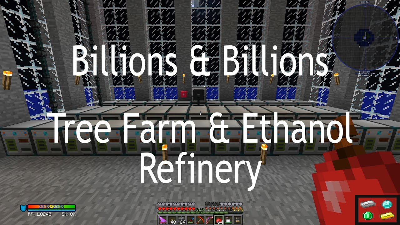 Forestry Tree Farm And Ethanol Refinery - YouTube