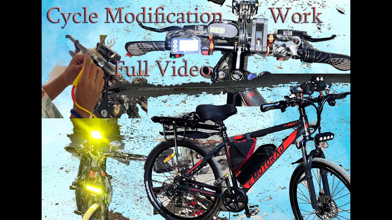 Electric cycle modification work part1 full video using best angle ...