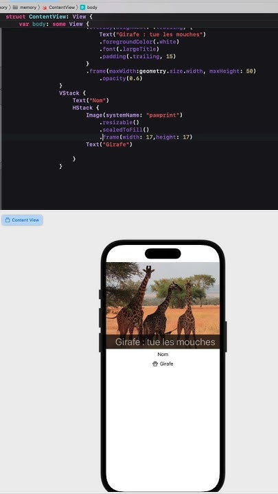 Hstack Vue Détails Swiftui Swift Ios Coding Tutorial Programming Learning Youtube