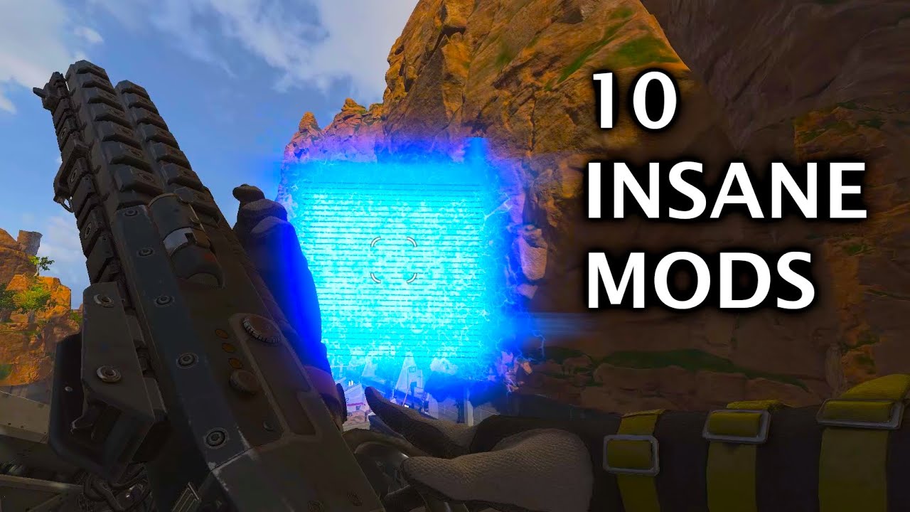 *TOP 10* crazy Apex Legends mods! - YouTube