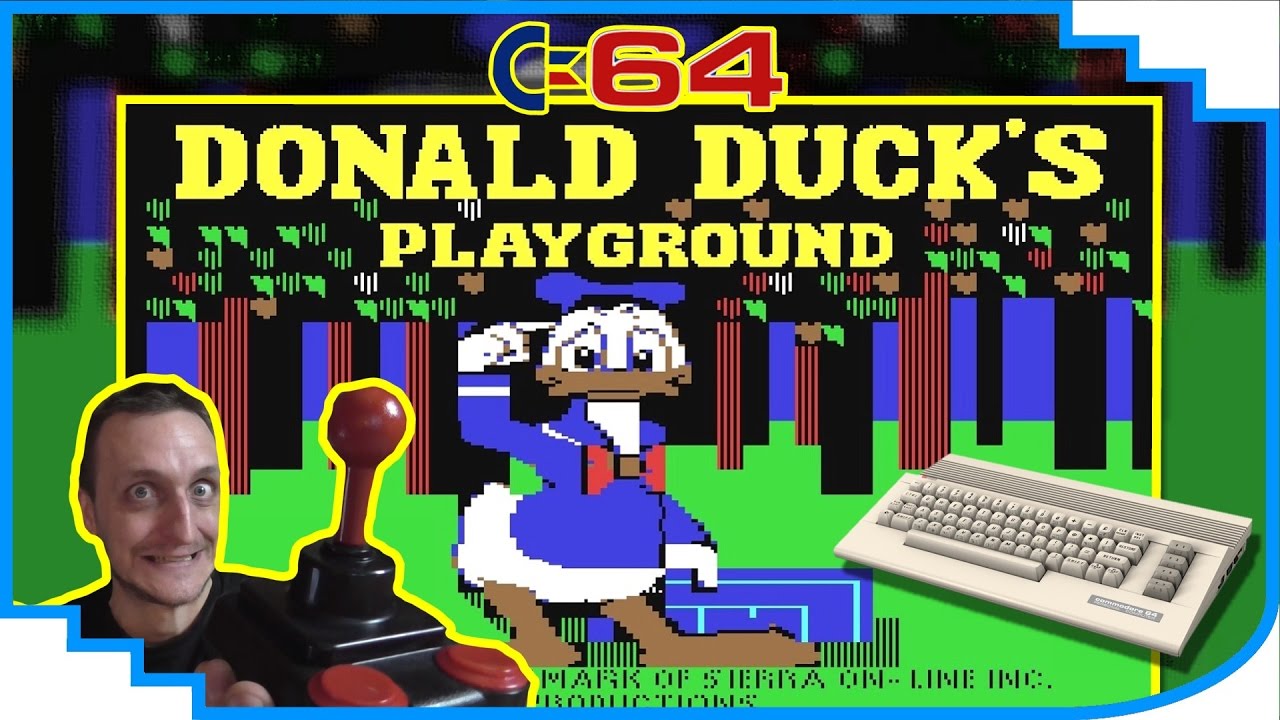 DONALD DUCK'S PLAYGROUND (C64) - "Schuften für die bucklige ...