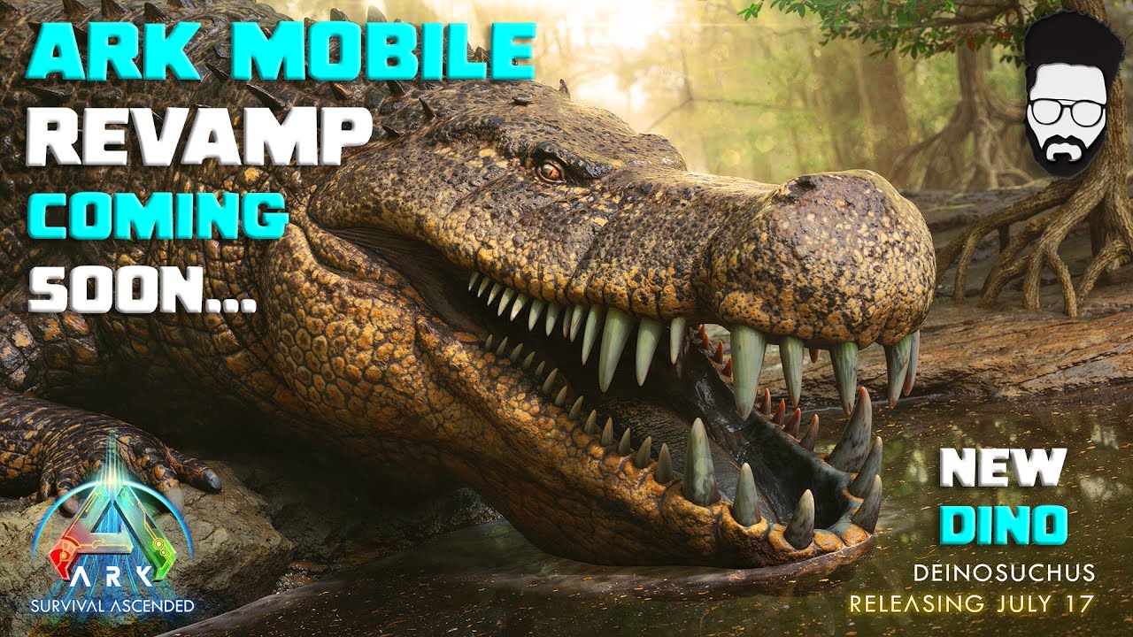 ARK Mobile Revamp Launch & New Dino Deinosuchus coming soon in ASA 🤩 ...