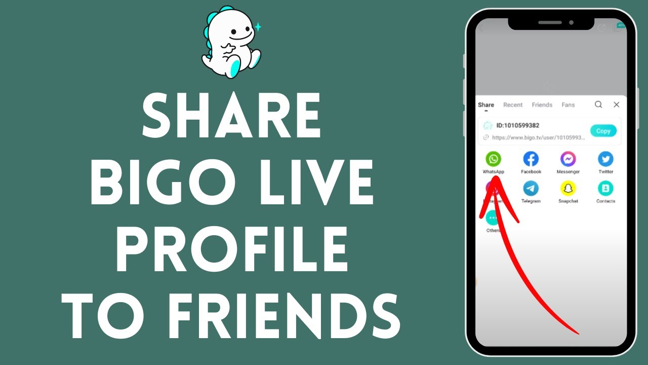 How to Share Your Bigo Live Profile (2024) - YouTube