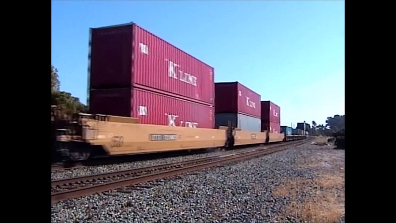 UP 4351 & AMTK 114 #11 at Pinole, CA. August, 2002 - YouTube