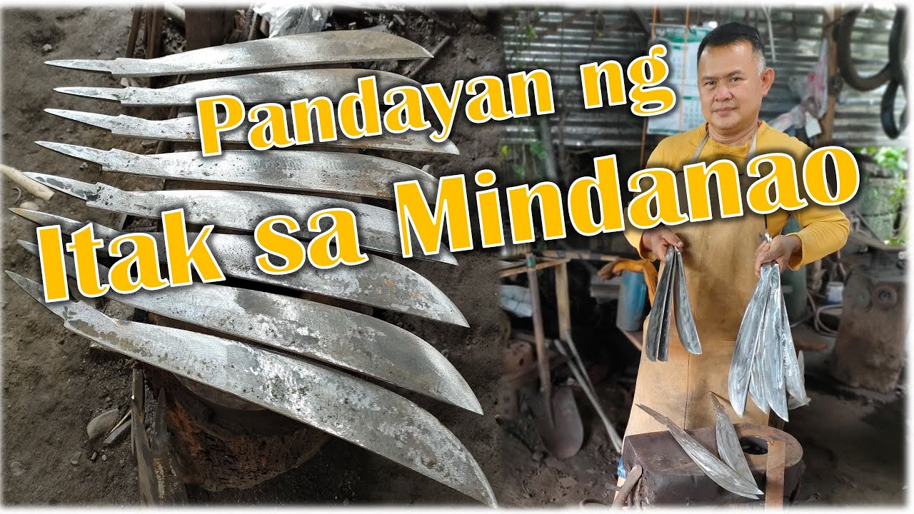 Pandayan Ng Itak - Philippine Blacksmith (Pinoy Panday) - YouTube