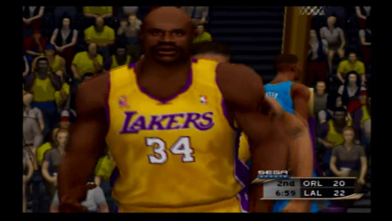 NBA 2K2 (Sony Playstation 2) Los Angeles Lakers vs Orlando Magic (Kobe ...