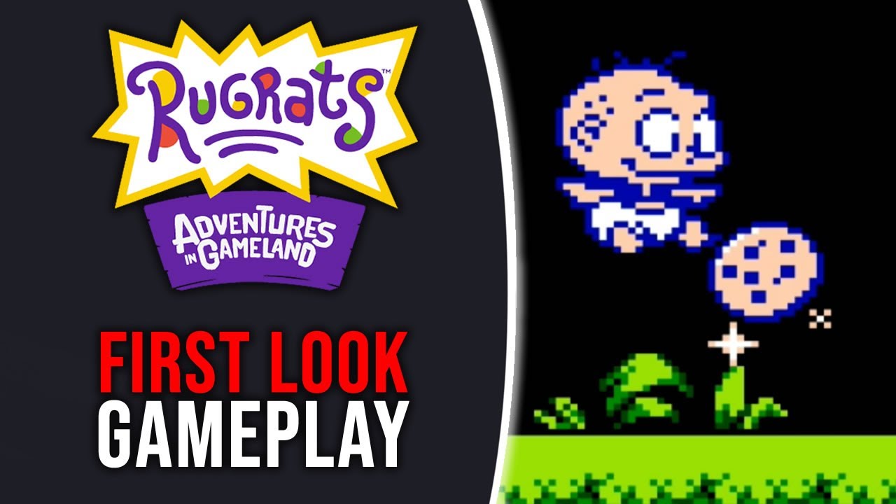 Rugrats: Adventures in Gameland - First Look (8bit) Gameplay - YouTube