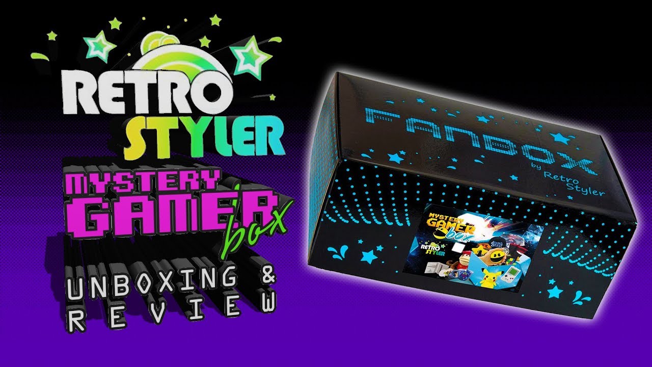 Retro Styler | Fan Box: Mystery Gamer Box | Unboxing and Review - YouTube