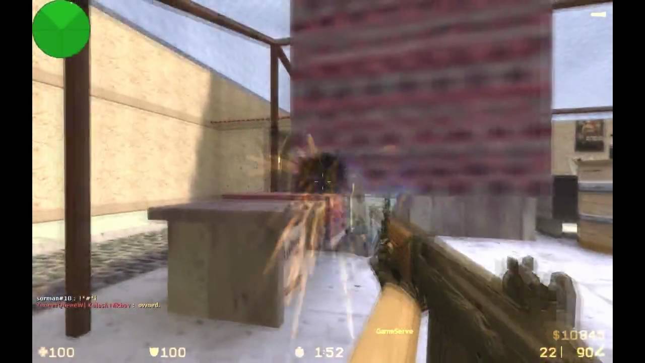Counter Strike 1.6 HD Widescreen test - YouTube