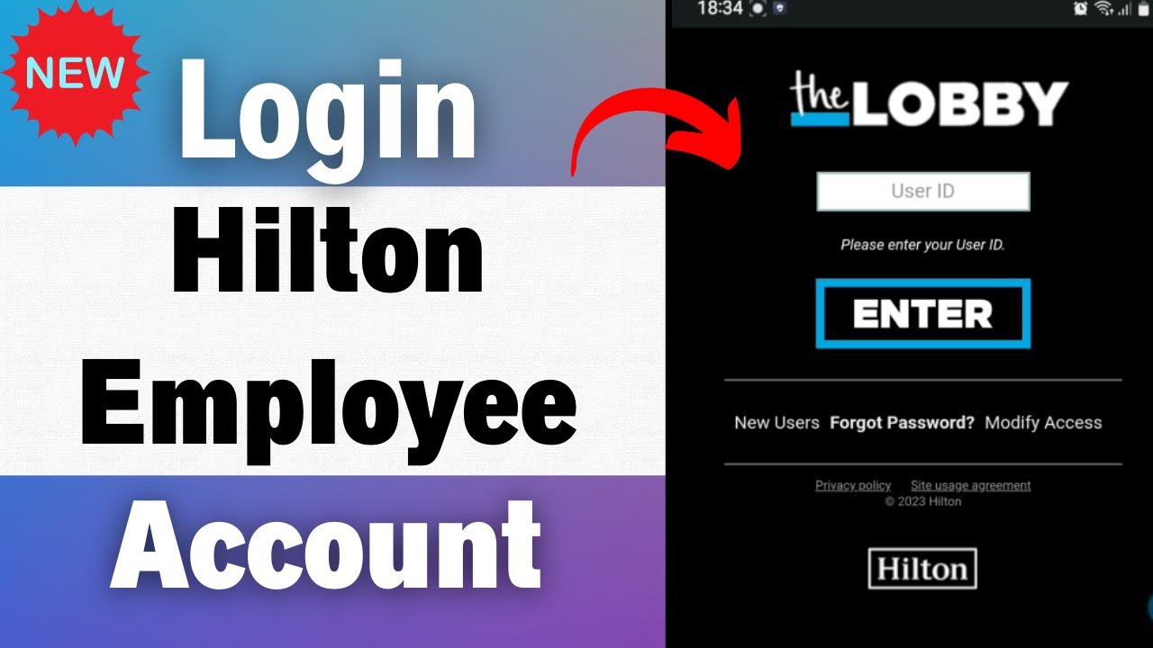 Hilton Employee Account Login Tutorial | Access Hilton Employee Account ...