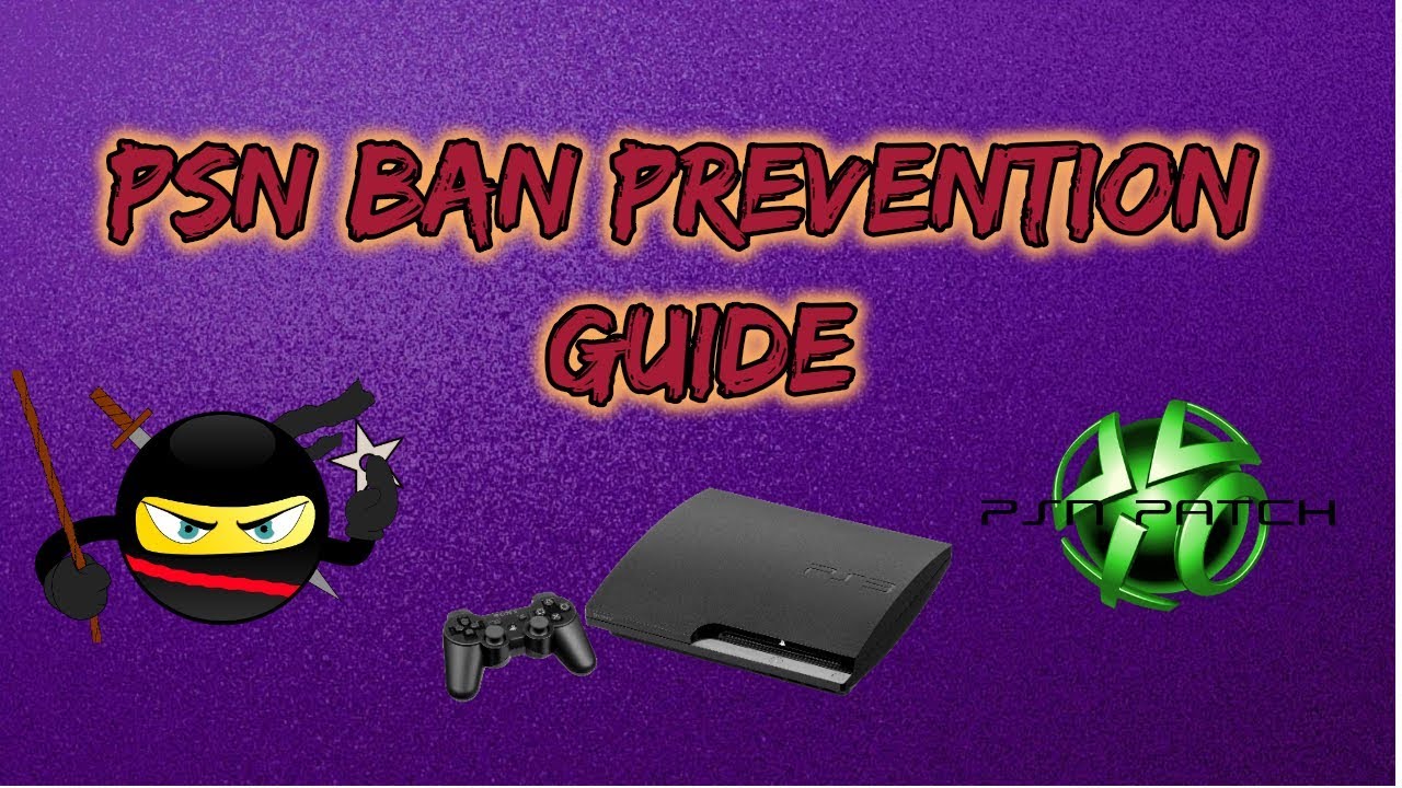 PSN Ban Prevention Guide For PS3s Running CFW - YouTube