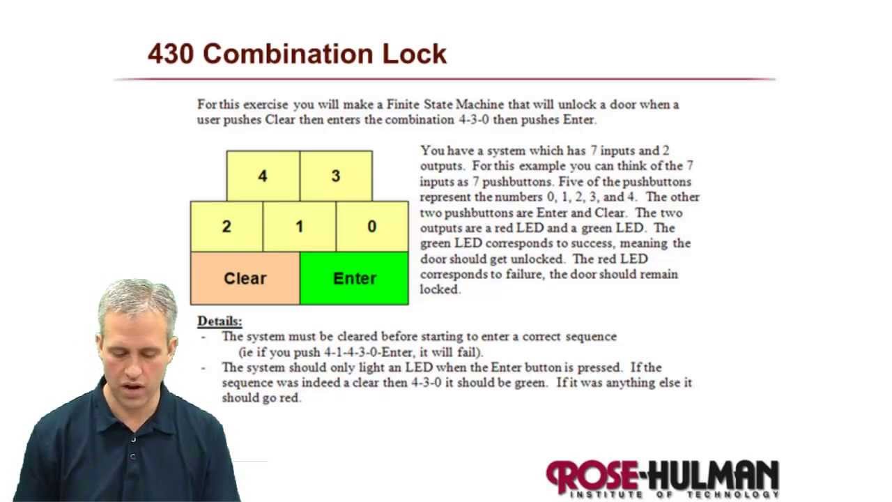 ME430 Making the 430 Lock FSM - YouTube